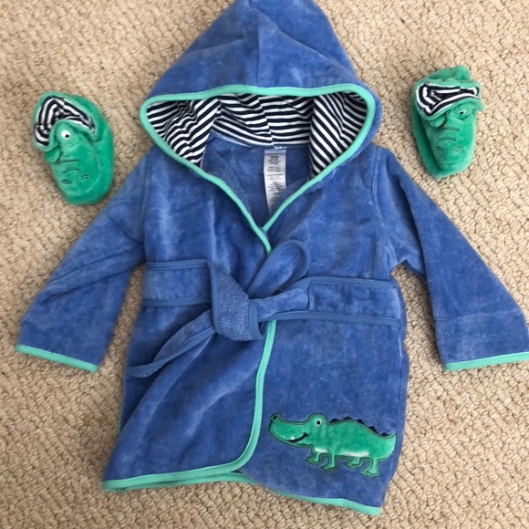 Other | Baby Robe With Slippers | Poshmark